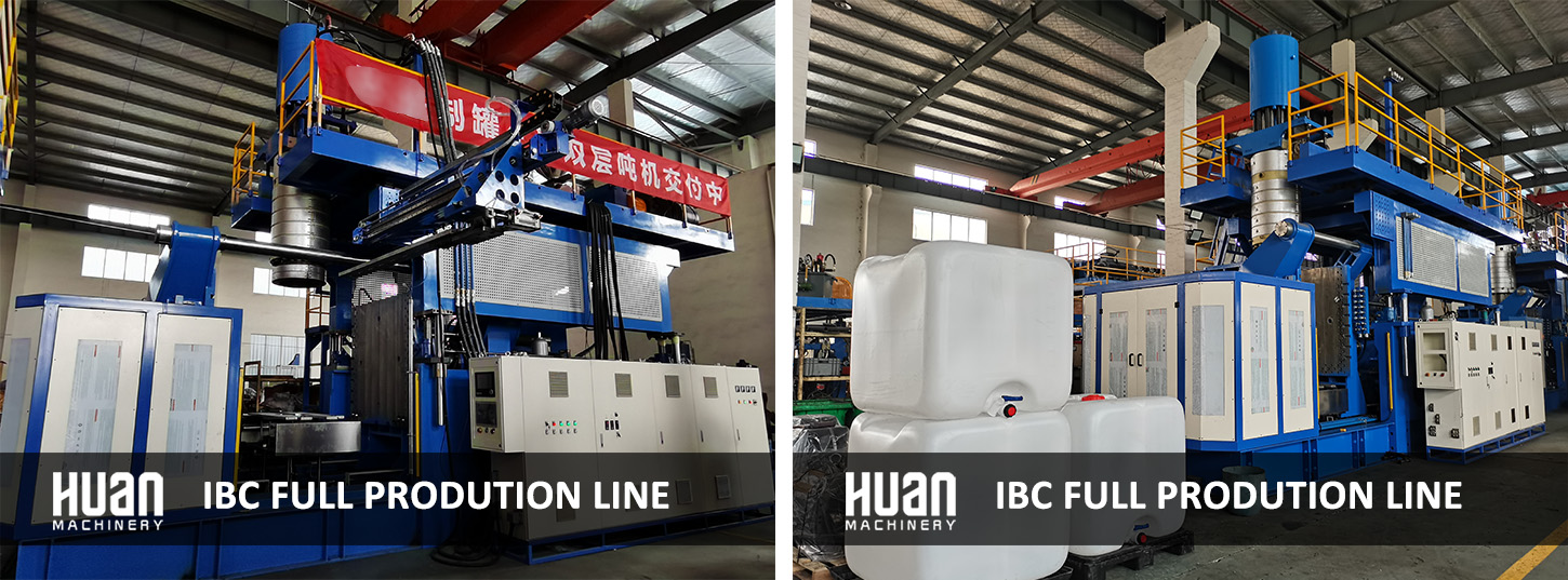 2 Layers Light Proof IBC Tank Extrusion Blow Molding Making Machine ...