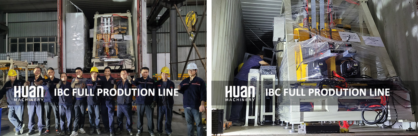 2 Layers Light Proof IBC Tank Extrusion Blow Molding Making Machine ...