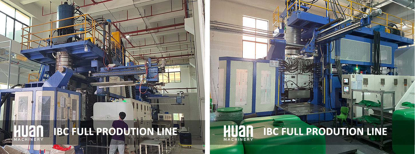 2 Layers Light Proof IBC Tank Extrusion Blow Molding Making Machine ...