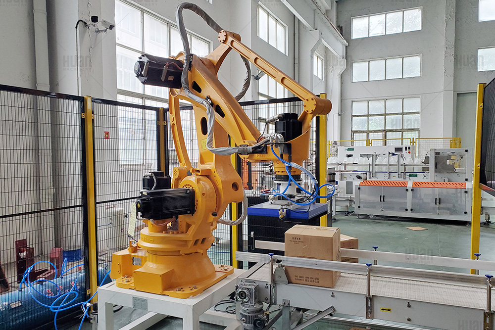 CNC Palletizing industrial articulate cracking eco-friendly robot arm ...